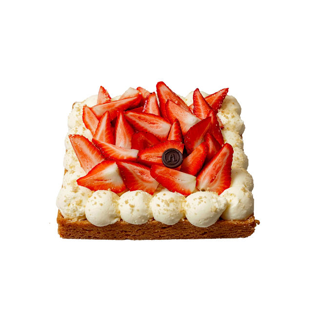 Slof aardbei - creme suisse | Anna's Smaakatelier